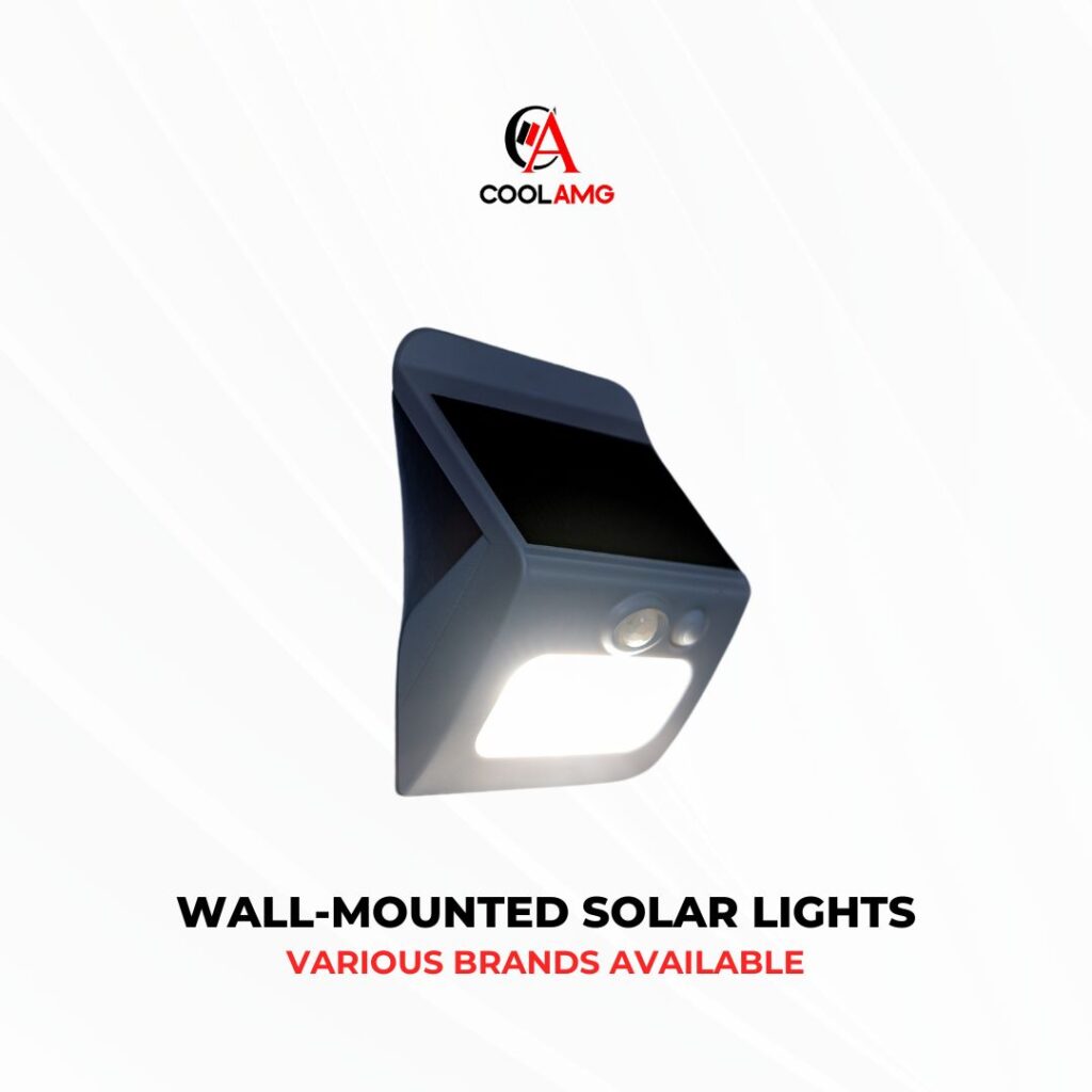 Wall-Mounted Solar Lights (Without Motion Sensor) - Coolamg Business ...